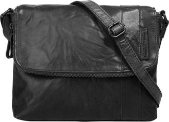 Spikes & Sparrow Umh&auml;ngetasche echt Leder Damen | Verstellbarer Gurt, Praktischer Stauraum, Cross-Body-Bag | 020523