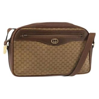 Gucci Sac bandouli&egrave;re Pre-owned - Femme - Pre-owned - Beige - Taille: ONE Size