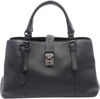 Bottega Veneta Sac &agrave; main vintage Pre-owned - Femme - Pre-owned - Noir - Taille: ONE Size