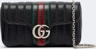 Gucci Sac Jetset GG Marmont Small en cuir