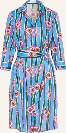 Rossana Diva Rossana Diva Hemdblusenkleid Mit 3/4-Arm blau