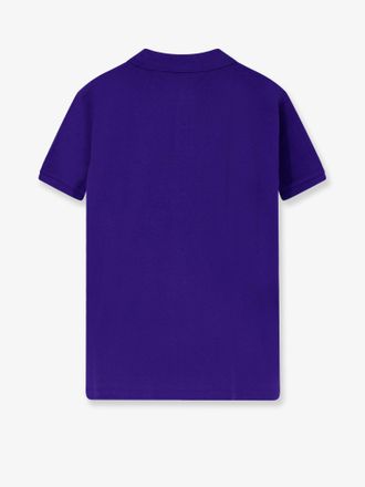 Polo Ralph Lauren Mens Cotton Polo Shirt Purple T-shirts And Polos