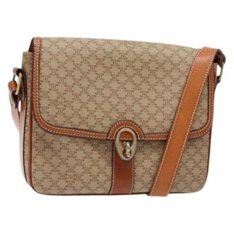Celine Sac bandouli&egrave;re vintage en toile Pre-owned - Femme - Pre-owned - Beige - Taille: ONE Size