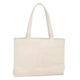 Chanel Pre-owned Vintage Tote Bag - - Pre-owned - Damen - Wei&szlig; - ONE SIZE
