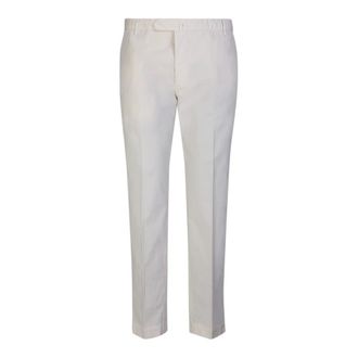 Dell'Oglio Homme, Pantalons, Blanc, Taille: XL Pantalon blanc classique