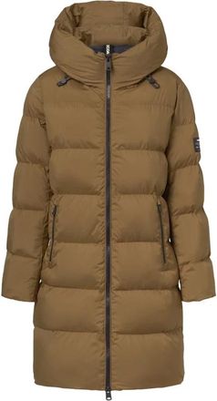 Ecoalf Ecoalf, Femme, Manteaux, Brun, Taille: 40 FR Manteau Long Manlie Marron Écologique