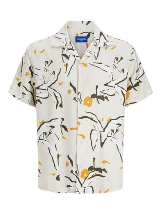 Jack & Jones Jortavira Marshall AOP Shirt Ss Oc Pls