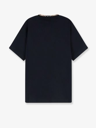 Burberry Mens T-Shirt Cotton Black T-Shirts And Polos