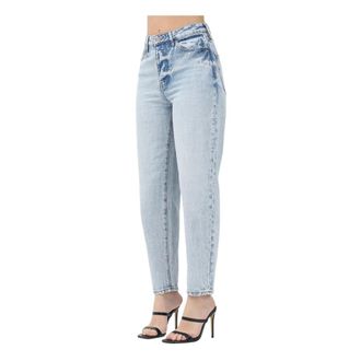 A|X Armani Exchange Jean Denim Bleu Clair - Femme - Jeans - Bleu - Taille: W28