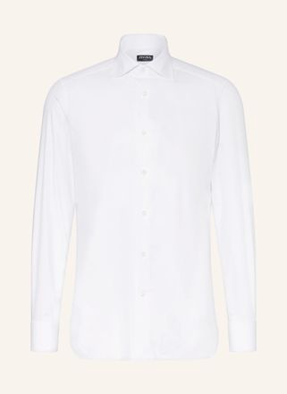 Ermenegildo Zegna Zegna Hemd Trofeo Extra Slim Fit weiss