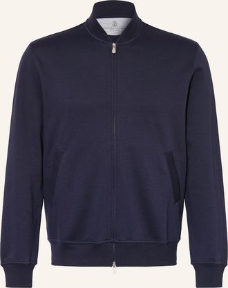Brunello Cucinelli Brunello Cucinelli Sweatjacke blau