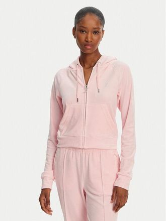 Juicy Couture Sweatshirt Madison JCWA122001 Rosa Slim Fit