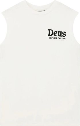 Deus Homme, Tops, Blanc, Taille: L Knucklebones Muscle