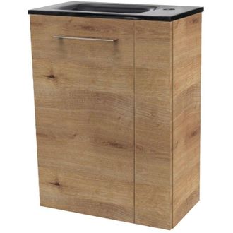 Fackelmann Set sbc - Ast-Eiche links - 45 x 62 x 25 - Fackelmann