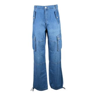 Moschino Cargo Jeans - - Jeans - Damen - Blau - W28