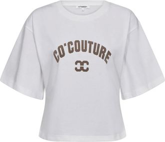 Co'Couture Femme, Tops, Blanc, Taille: 40 FR Coco Signature Tee
