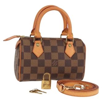 Louis Vuitton Pre-owned Canvas Handtaschen - - Pre-owned - Damen - Braun - ONE SIZE