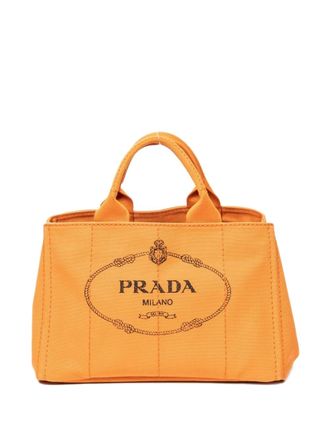 Prada sac cabas Canapa (2000) - Orange