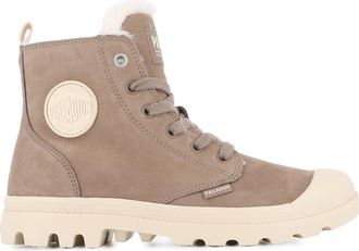 Palladium Damen Pampa Hi Zip Wl Stiefelette, beige, 35.5 EU
