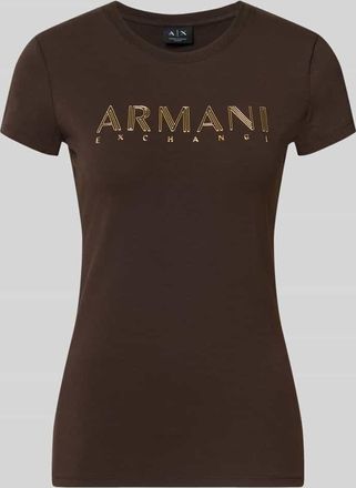 A|X Armani Exchange Slim Fit T-Shirt mit Label-Print