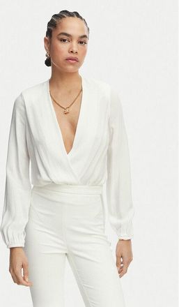 Elisabetta Franchi Body CB-007-62E2-V420 Wei&szlig; Regular Fit