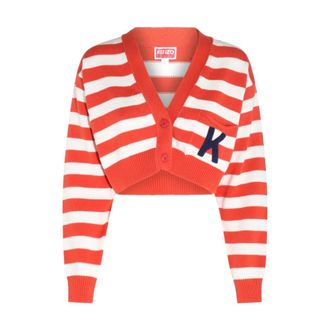 Kenzo Maglie Rouge Moyen Cardigan - - Knitwear - Damen - Rot - L