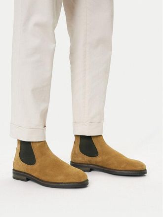Pepe Jeans London Klassische Stiefeletten Leeds Road M PMS500001 Braun