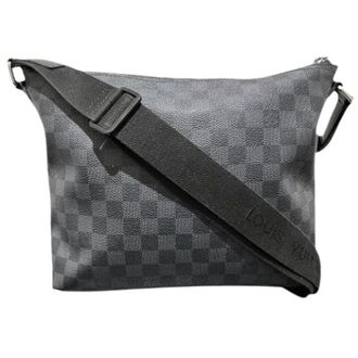 Louis Vuitton Pre-owned Sac bandouli&egrave;re Damier Graphite - Homme - Pre-owned - Noir - Taille: ONE Size