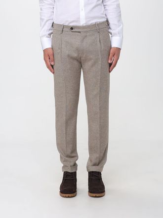 Berwich Pantalon chino en laine coupe slim avec pinces