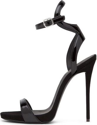 Generic Qynthra Sandales Stiletto Fines Femme Lani&egrave;re de Cheville Bout Ajour&eacute; Talons de Robe Pumps Romains &agrave; Une Bande Sandales D&eacute;fil&eacute; pour Tenues de Soir&eacute;e P