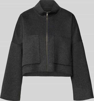 Drykorn Jacke aus Woll-Mix mit Rei&szlig;verschluss Modell ELSTOW