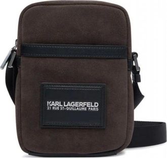 Karl Lagerfeld unisex, Sacs, Brun, Taille: ONE Size Karl Lagerfeld - Sacs > Sacs bandouli&egrave;re