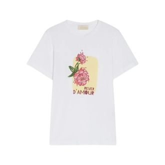 iBlues Iblpagina T-Shirt - - Tops - Damen - Wei&szlig; - XL