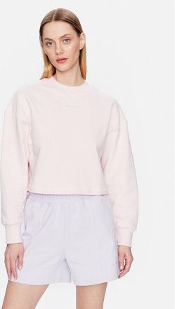 New Balance Sweatshirt Athletics Nature WT23555 Rosa Relaxed Fit