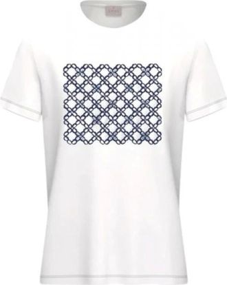 Marella Femme, Tops, Blanc, Taille: 40 FR T-shirt &agrave; imprim&eacute; floral
