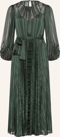 Phase Eight Kleid Lucie Mit Plissees Und 3/4-Arm gruen