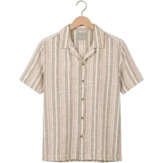 Cast Iron Twill Slub Stripe Shirt - - Shirts - Herren - Mehrfarbig - M