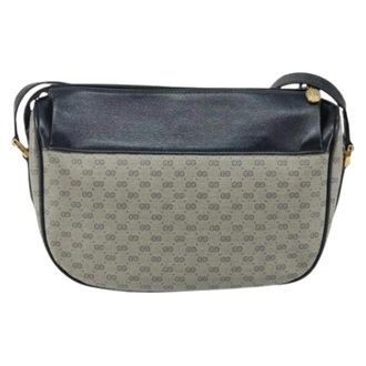 Gucci Pre-owned Leder Crossbody Bag - - Pre-owned - Damen - Blau - ONE SIZE