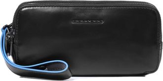 Piquadro Homme, Sacs, Noir, Taille: ONE Size Pochette avec trois compartiments