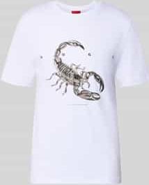 HUGO BOSS Regular Fit T-Shirt aus reiner Baumwolle Modell DISCORB