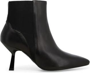 Melluso Bottines femme élégante en cuir noir z990, Noir, 38.5 EU