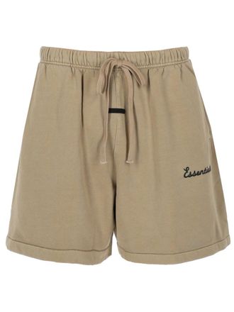 Fear of God Cotton Training Shorts - Beige