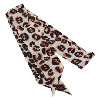 Fendi Foulard en soie Pre-owned - Femme - Pre-owned - Multicolore - Taille: ONE Size