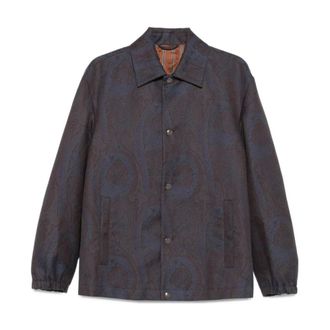 Etro Veste Coach Imprim&eacute; Cachemire - Homme - Vestes - Multicolore - Taille: S