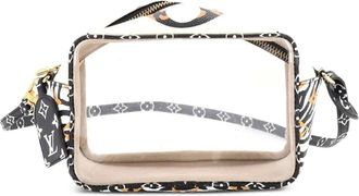 Louis Vuitton Beach Pouch Limited Edition Jungle Monogram Giant shoulder bag - Wei&szlig;