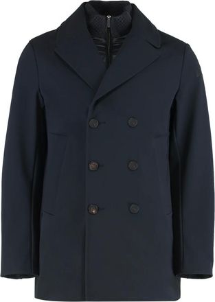 Roberto Ricci Design Rrd, Homme, Manteaux, Bleu, Taille: L Surflex Winter Thermo Peacot