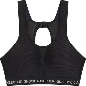 Champion Damen Shock Absorber S06s7-Ultimate Run Bra Padded Sport-BH, Schwarz, 75E