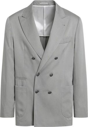 Brunello Cucinelli Homme, Vestes, Vert, Taille: L Tailored Blazer