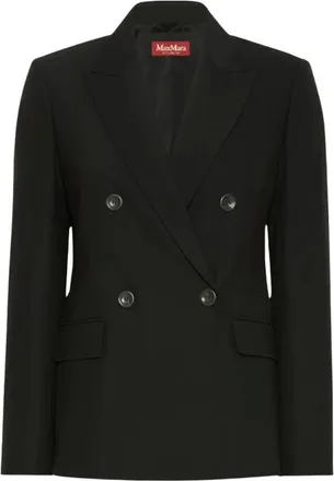 Max Mara Femme, Vestes, Noir, Taille: 40 FR Blazers