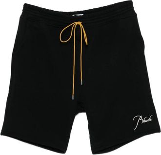 Rhude Homme, Shorts, Noir, Taille: 2XL Shorts d&eacute;contract&eacute;s